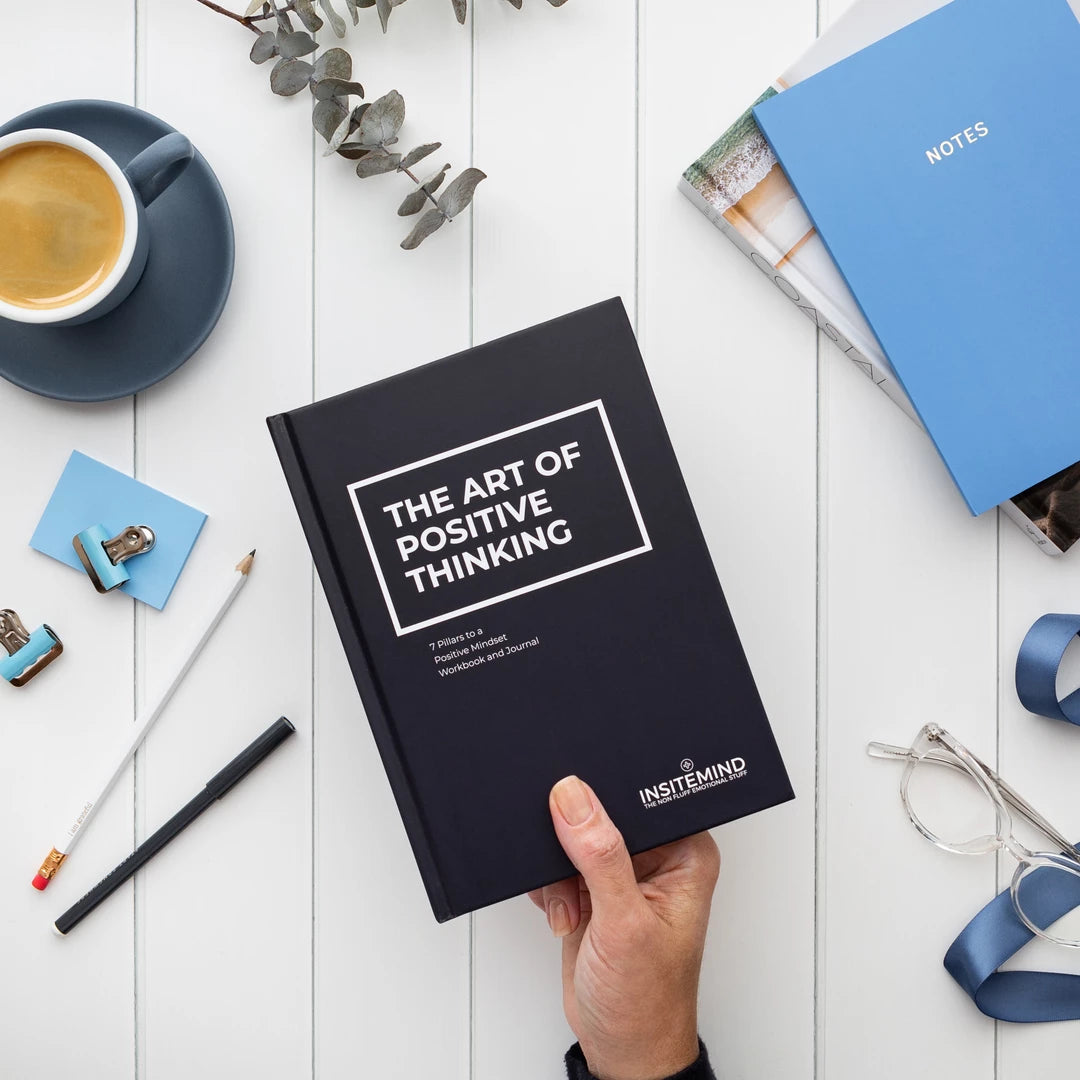 The Art of Positive Thinking Workbook & Journal |Self Care Gifts Perth